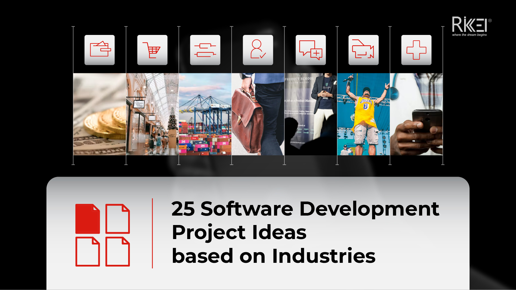 List 25 Software Development Project Ideas Based On Industries 